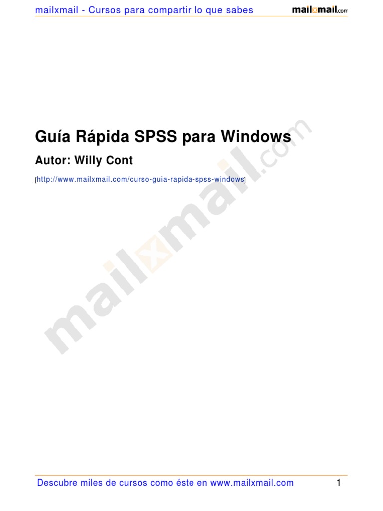 SPSS | PDF | Spss | Microsoft Excel SPSS | PDF | Spss | Microsoft Excel
