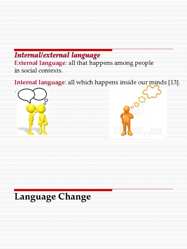 Language Change | PDF | English Language | Language Acquisition
