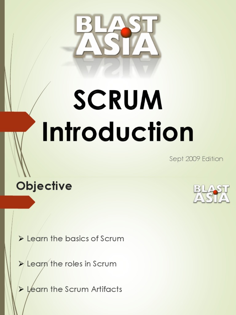Introduction To Scrum 2019 | PDF | Scrum (Software Development) | Computing