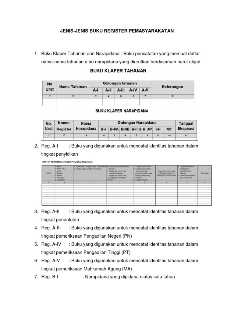 Jenis Buku Register Pdf