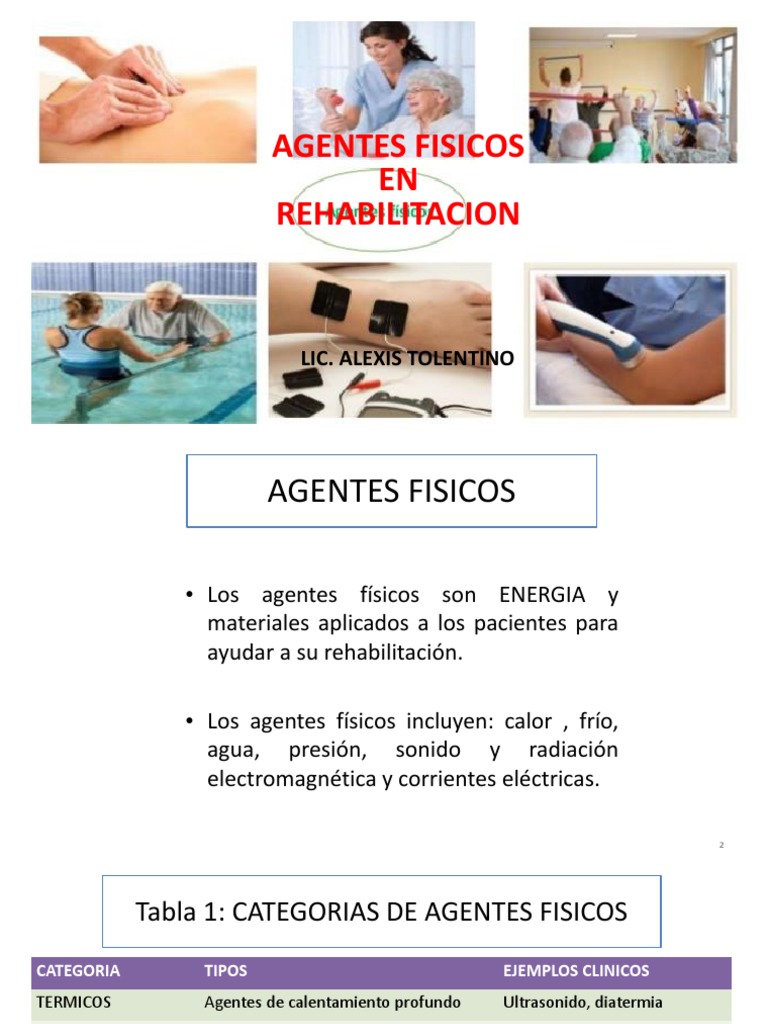 Agentes Fisicos | PDF | Dolor | Terapia física