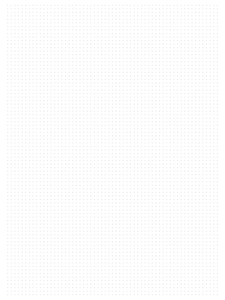 Hojas Punteadas Tamaño Carta PDF | PDF