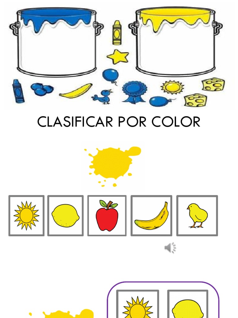 Clasificar Por Color | PDF