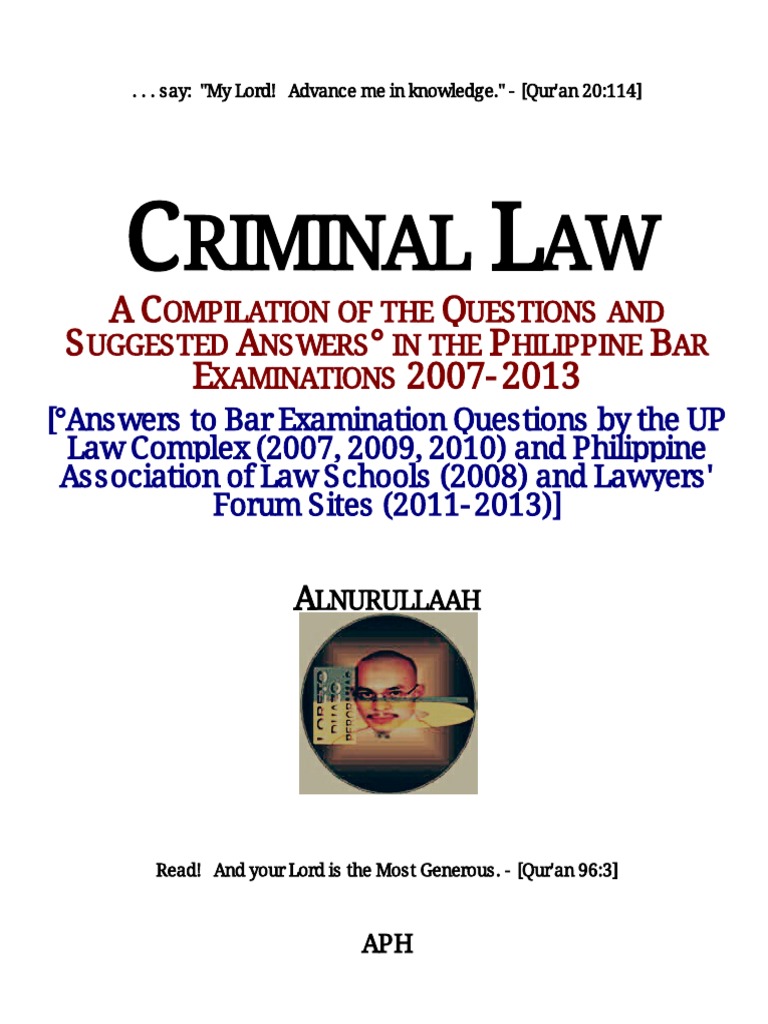 Philippine Bar Exam Guide | PDF