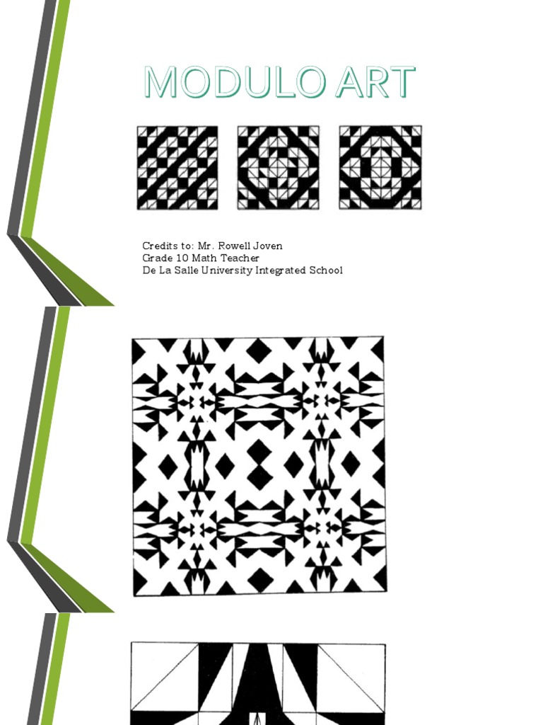 Grade 10 Math Pattern Project Guide | PDF | Teaching Methods & Materials