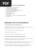 Confession Cheat Sheet For CCD | PDF | Penance | Sacraments