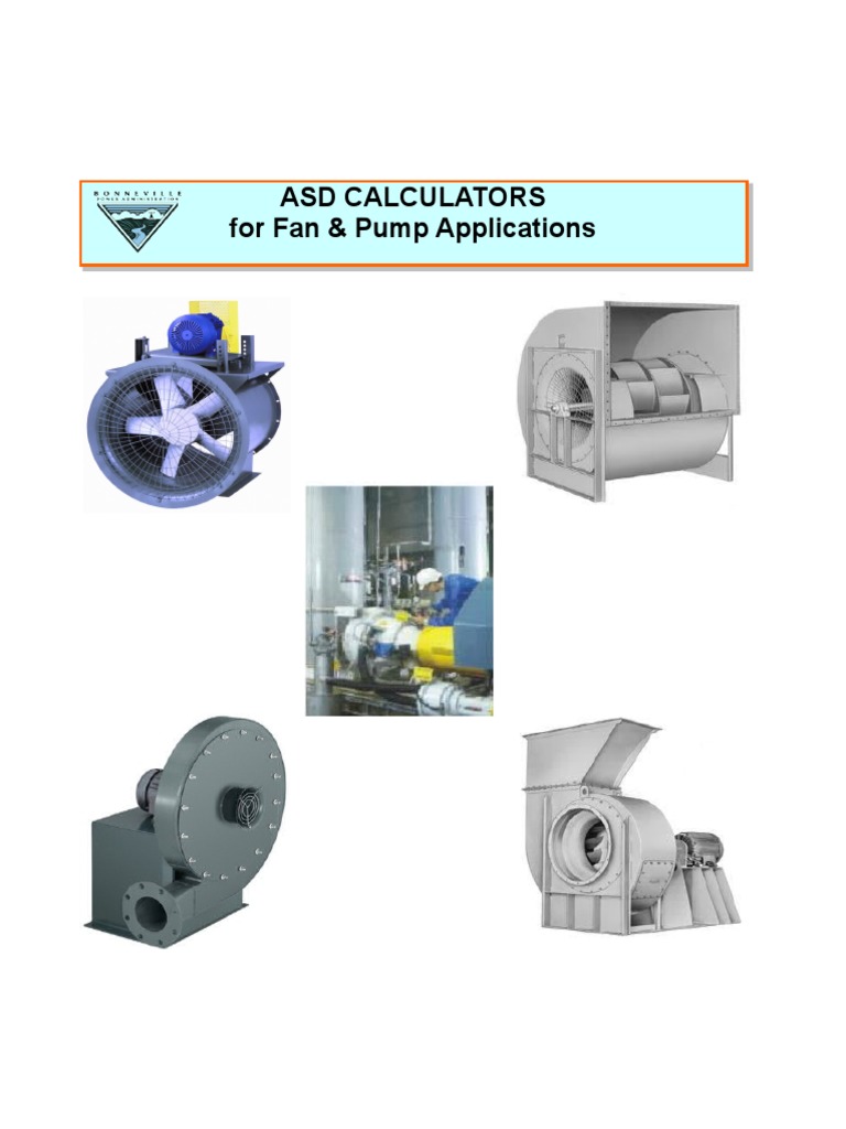 ASD Fan Calculators | PDF | Horsepower | Blade
