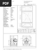 Data Sheet Fan | PDF | Pressure | Continuum Mechanics