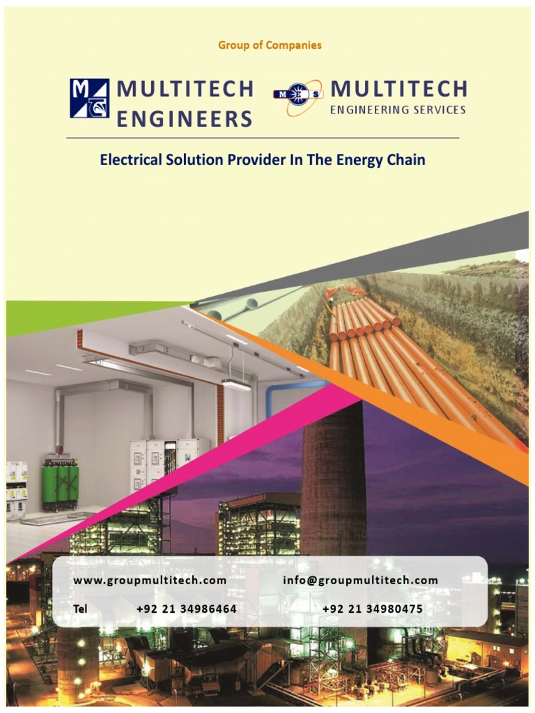 Multitech-Company Profile PDF | PDF | Electric Power Distribution ...