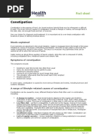 Constipation CHEO Handout | PDF | Constipation | Human Feces
