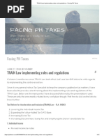 What Is TRAIN Law and Its Purpose | PDF | Taxes | Value Added Tax