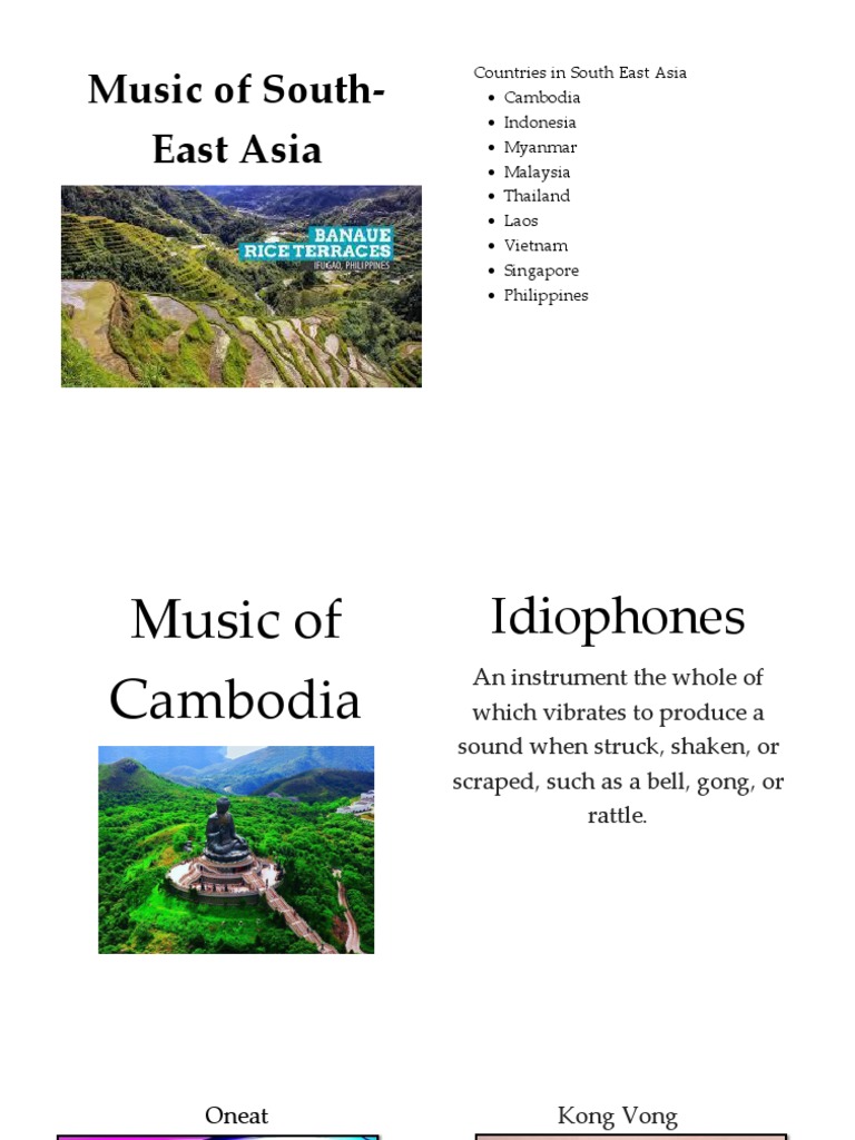 Southeast Asia Music Overview | PDF | Musical Instruments | Music ...