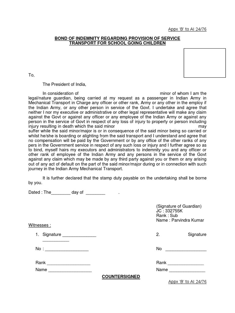 FWD Letter | PDF | Indemnity | Business