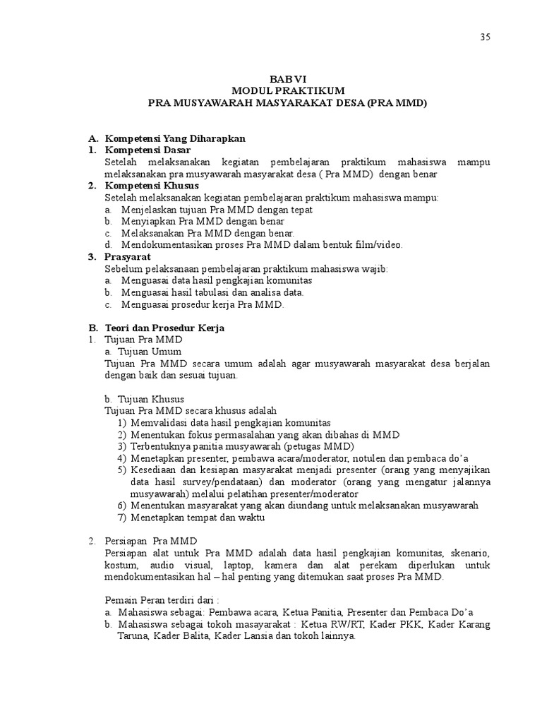 Modul Pra MMD | PDF