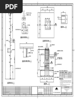 Fixed Solar Mounting Structure Drawing | PDF | Equipment