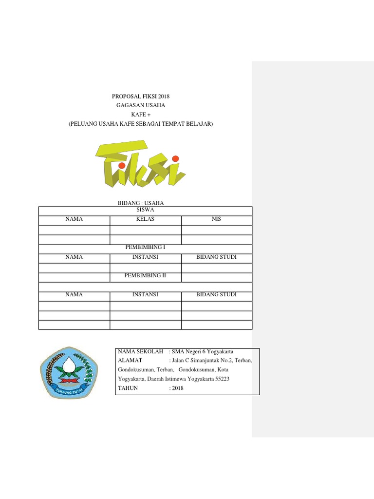Proposal Kafe+ sebagai Tempat Belajar | PDF | Bisnis