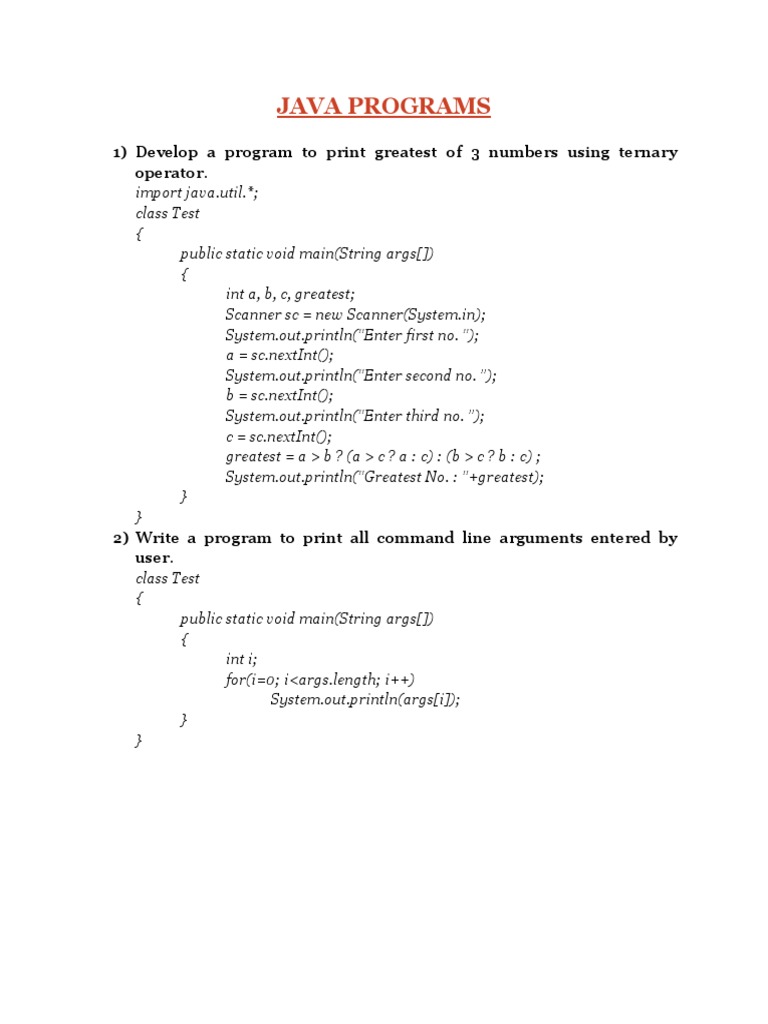 Java Pracs Pdf String Computer Science Constructor Object Oriented Programming