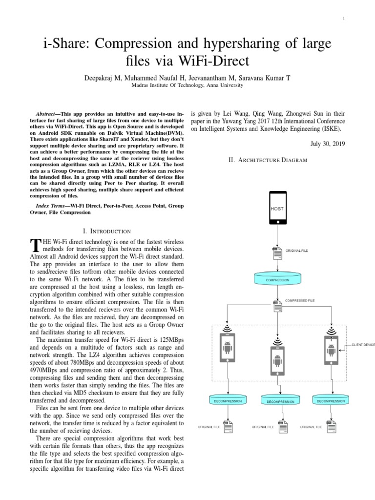 IEEE Journal Paper Template 1 | PDF | Data Compression | Wi Fi