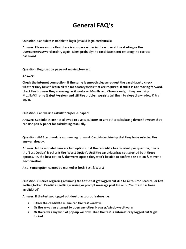 Amcat | PDF | Login | Areas Of Computer Science