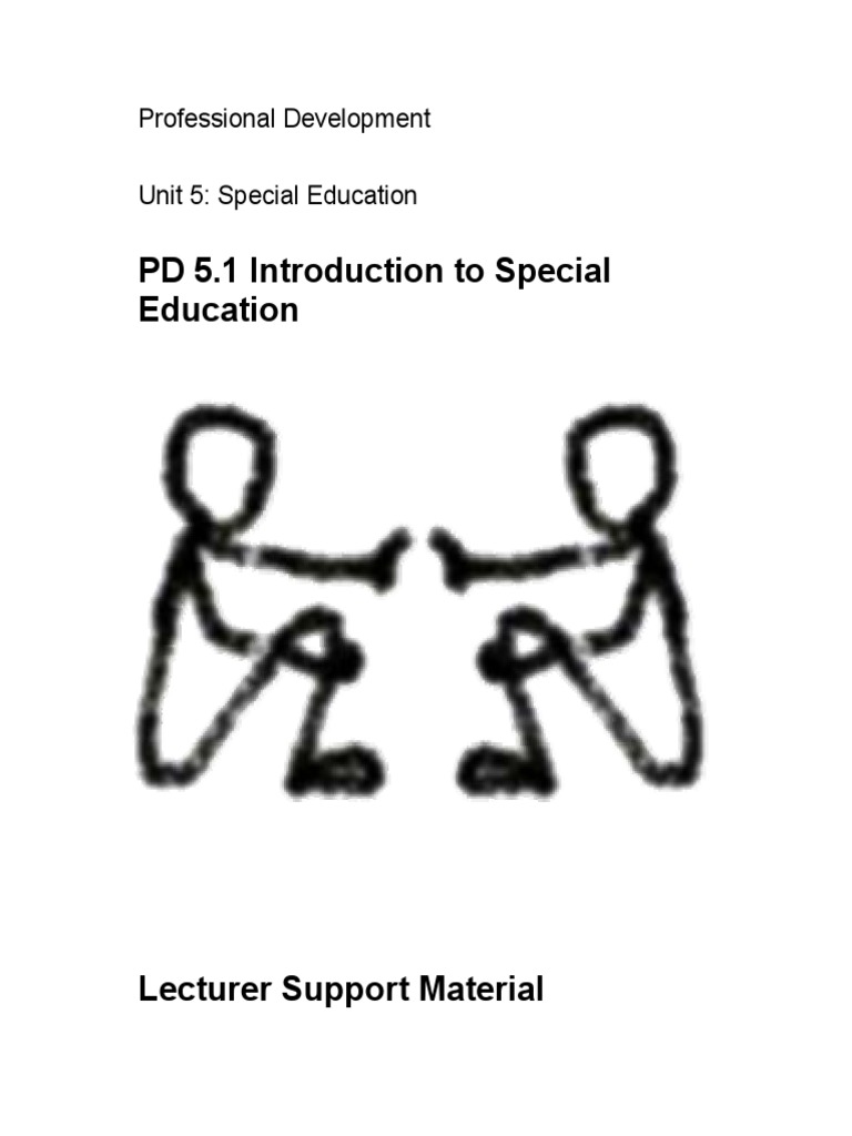 Special Ed Training for Teachers | PDF | Special Education | Inclusion ...