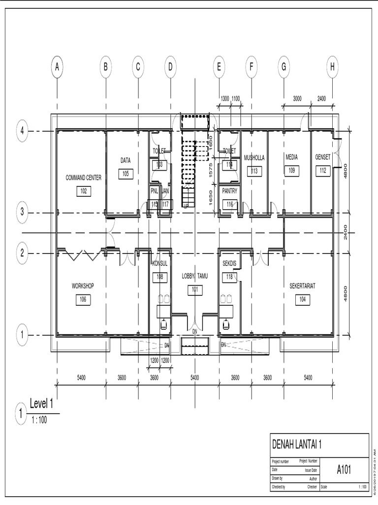 Floor Plan Layouts for Levels 1 & 2 | PDF