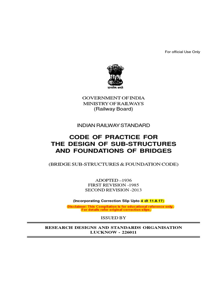 Foundation Substructure Code | PDF | Flood | River