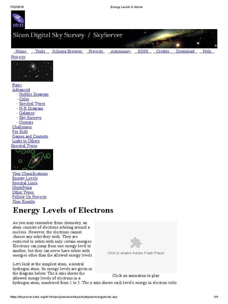 Atomic Energy Levels | PDF | Energy Level | Atoms