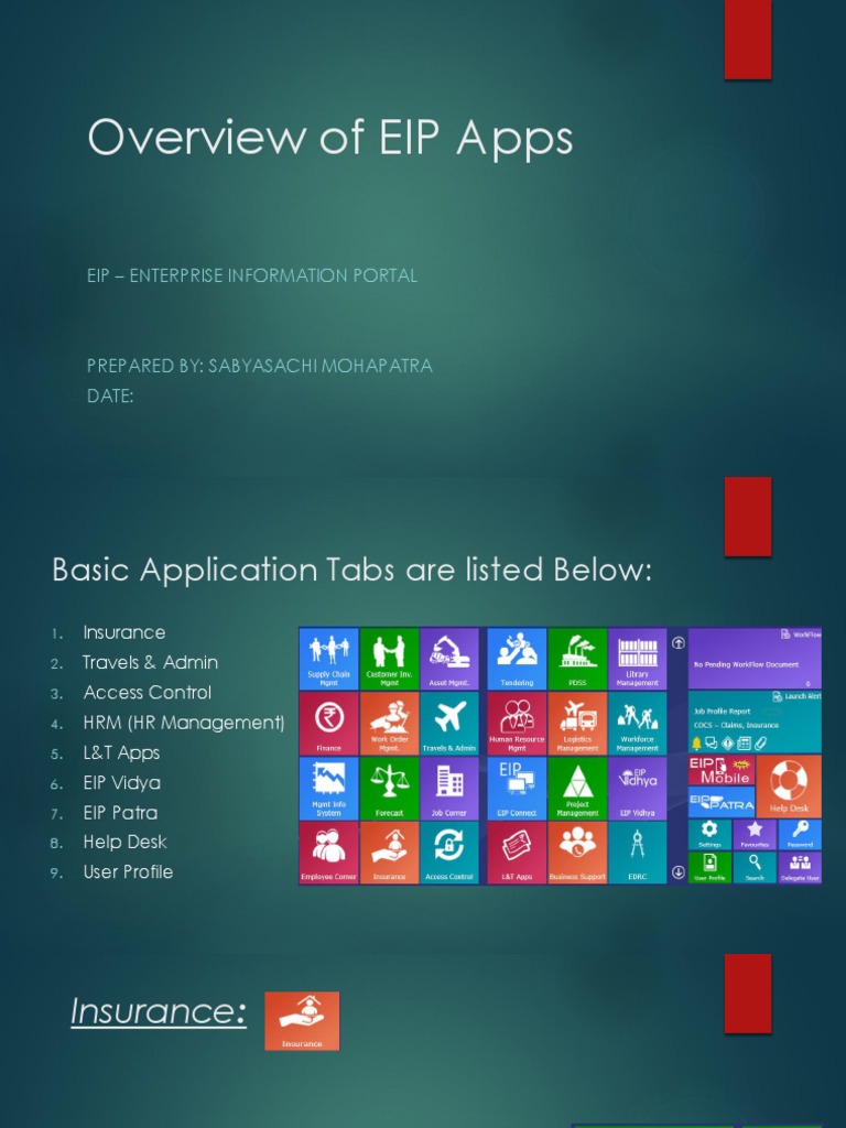 On Basic Application of Eip | PDF | Human Resource Management | Computing
