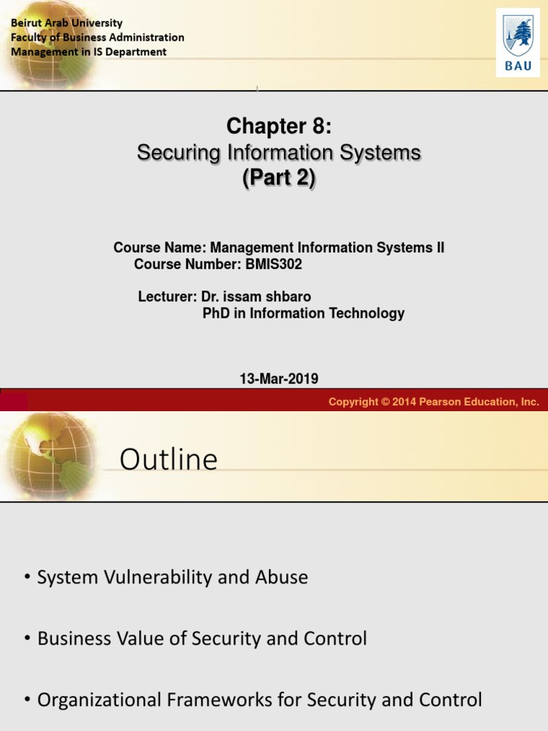 Chapter 8 - Part 2 | PDF | Denial Of Service Attack | Vulnerability (Computing)