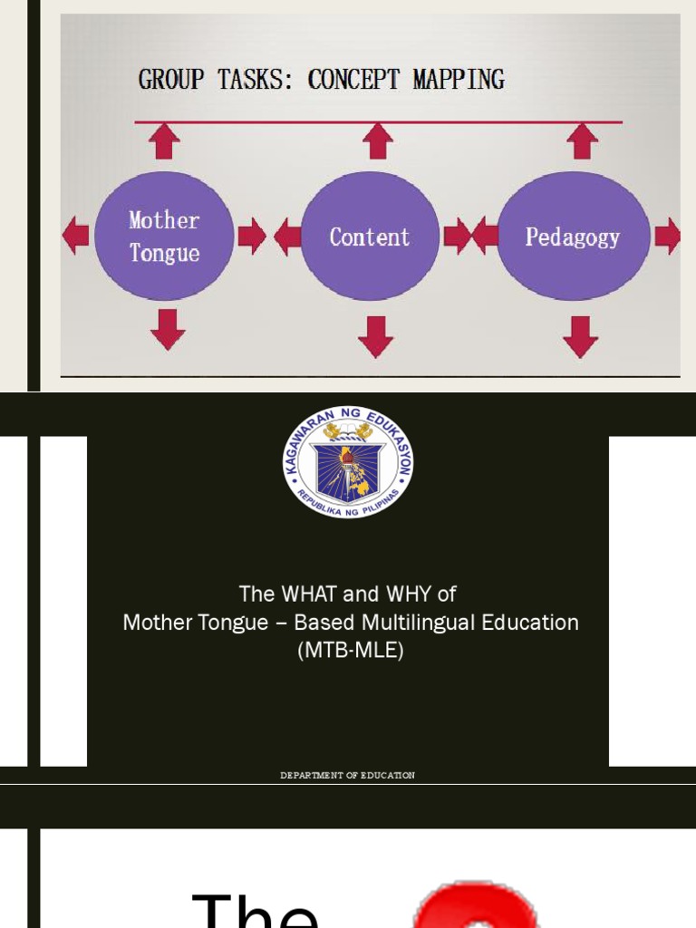 Understanding MTB-MLE Framework | PDF | Language Acquisition ...