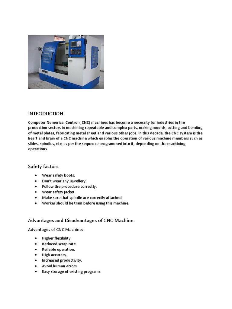 CNC Milling Report | Download Free PDF | Numerical Control | Metalworking