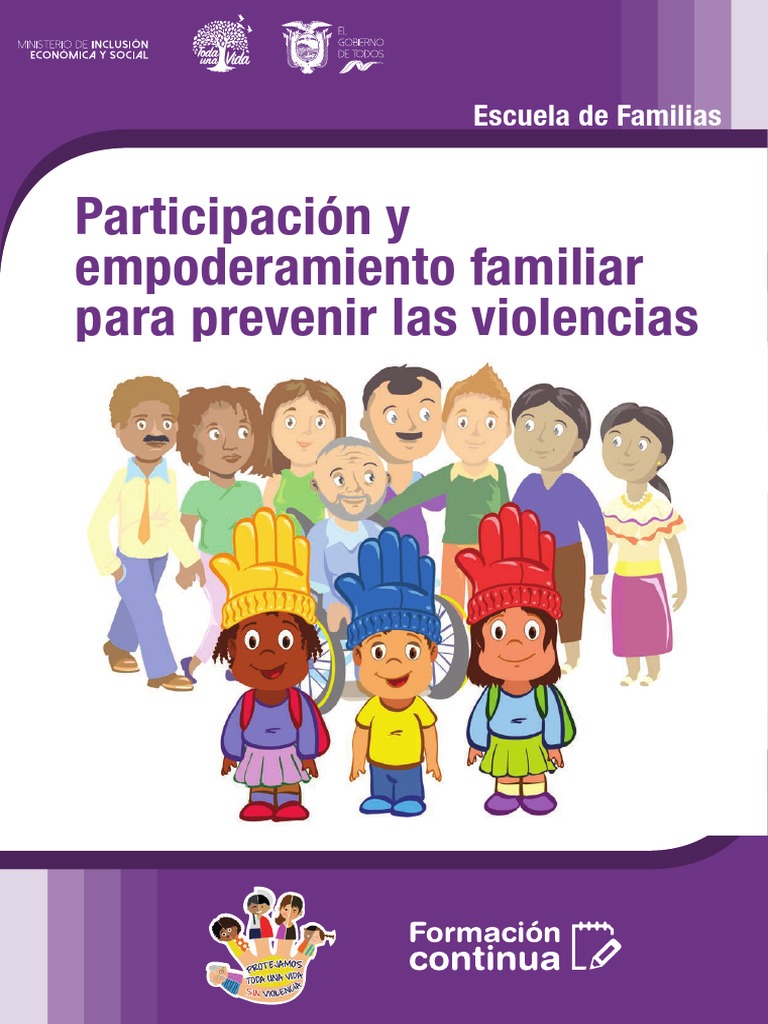 EF MODULO IV Participación y Empoderamiento Familiar para Prevenir Las ...