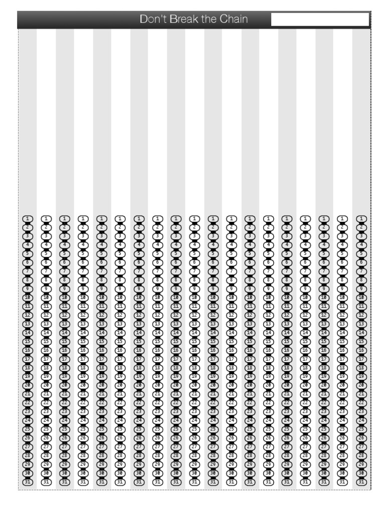 Dont Break Chain V 02 | PDF