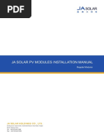 CEC JA Solar PV Bifacial Double-Glass Modules Inatallation Manual | PDF ...