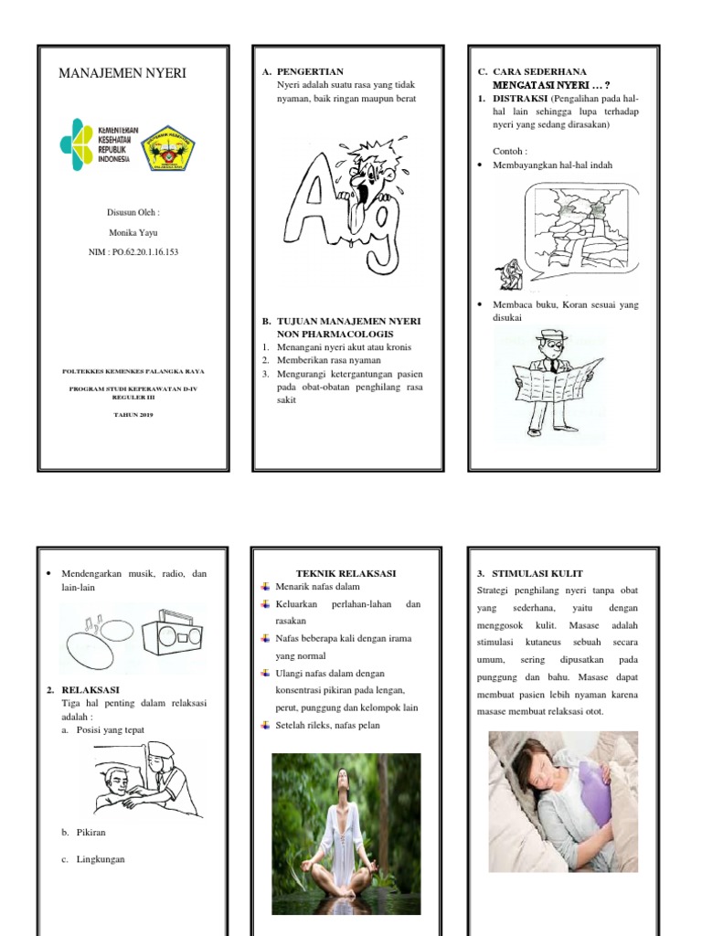 Leaflet Manajemen Nyeri | PDF