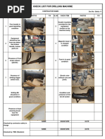 Pre-Inspection Checklist For Blasting | PDF