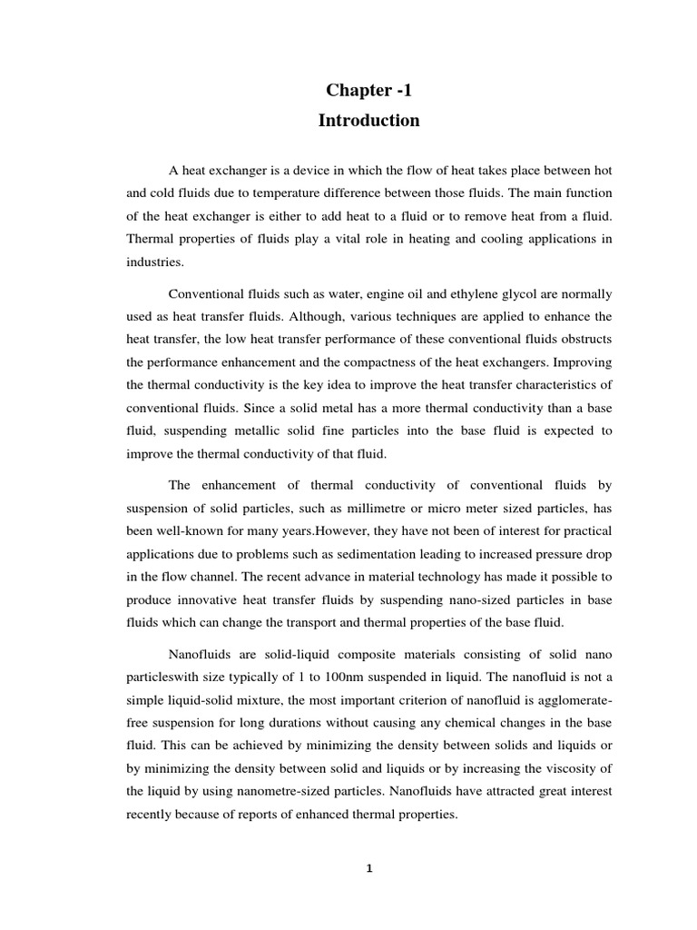 Thesis | PDF | Nanoparticle | Heat Transfer