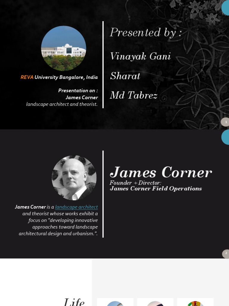 Vinayak Gani (James Corner) | PDF | Environmental Design | Design