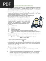 Donning of An Self Contained Breathing Apparatus SCBA | PDF | Wellness