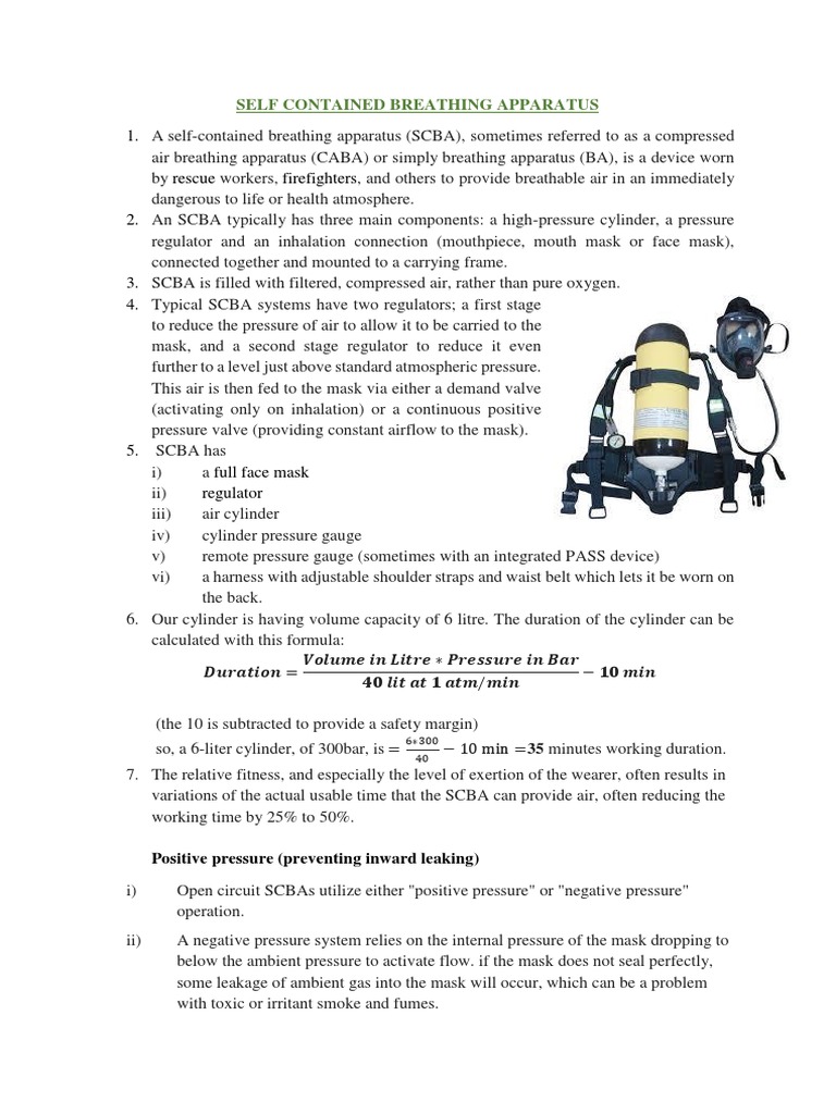 Understanding the Components, Operation and Safety Features of Self ...