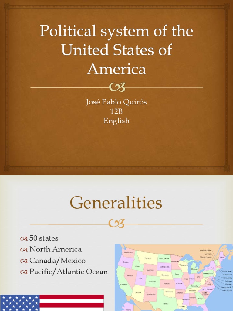 American Political System | PDF | Federal Government Of The United ...