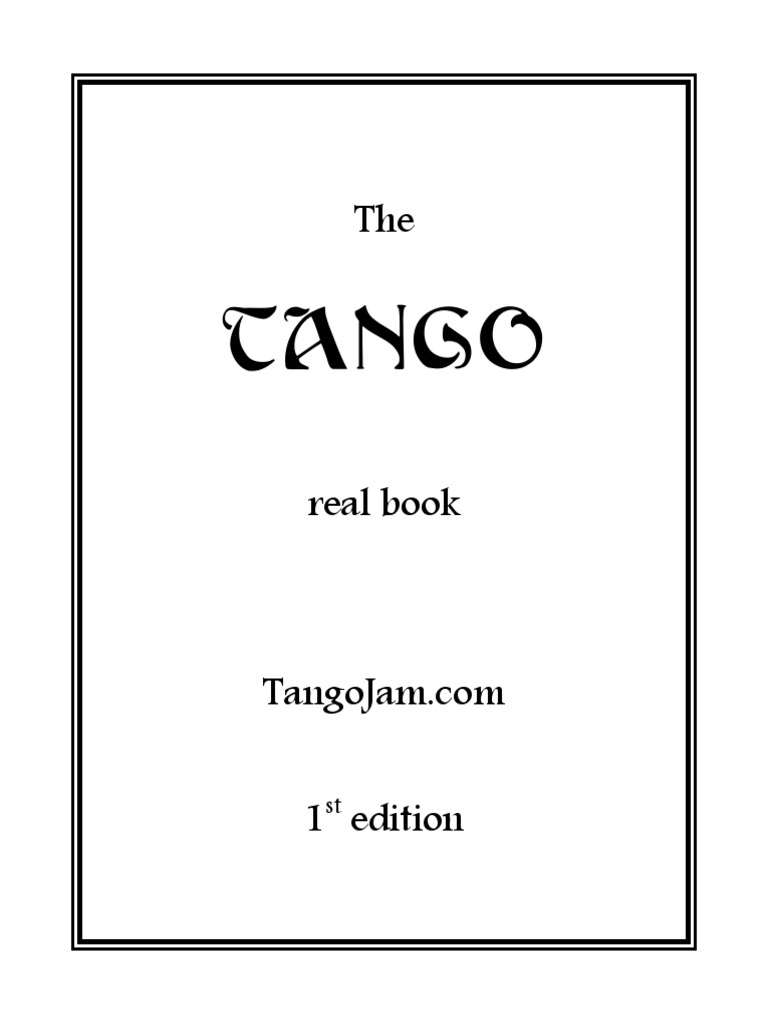Tango Sheet Music | PDF | Maison et jardin
