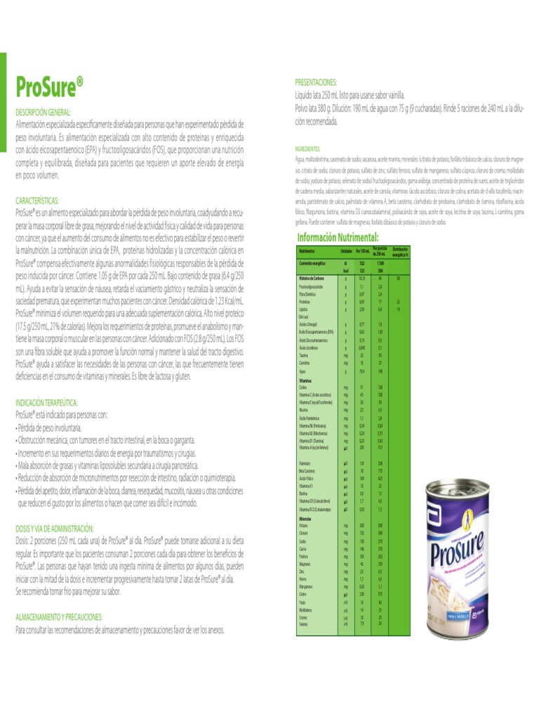 Prosure | Vitamina | Petróleo