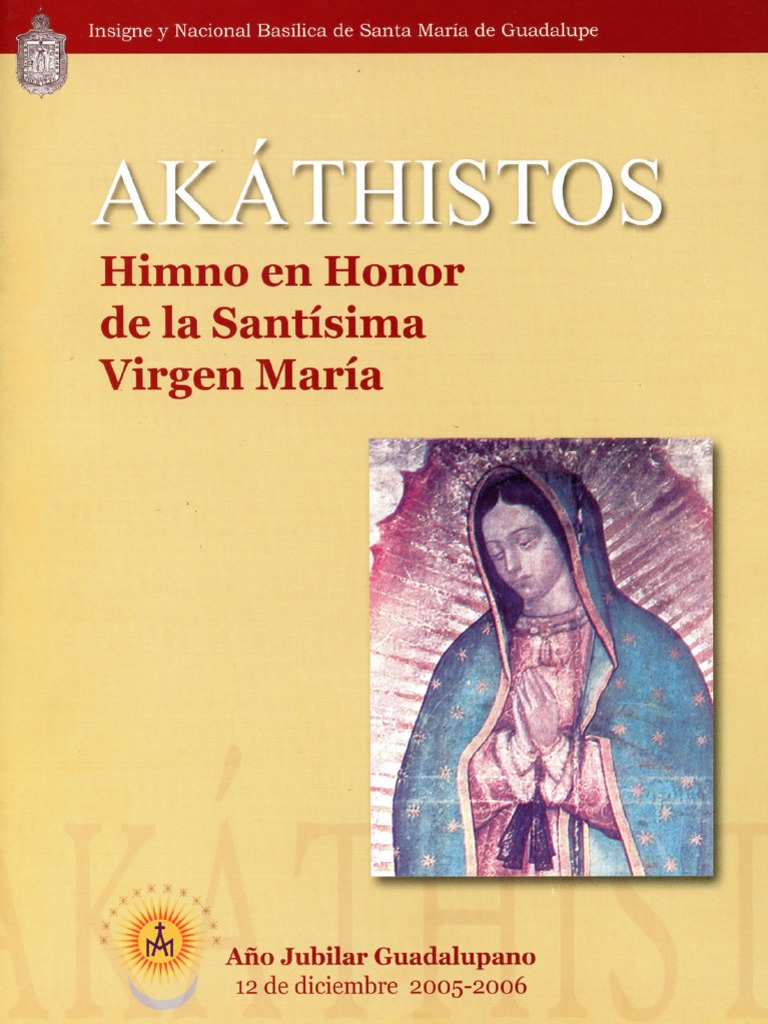 Partitura Akathistos