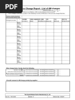 4M Change Request Form Template | PDF | Technology & Engineering