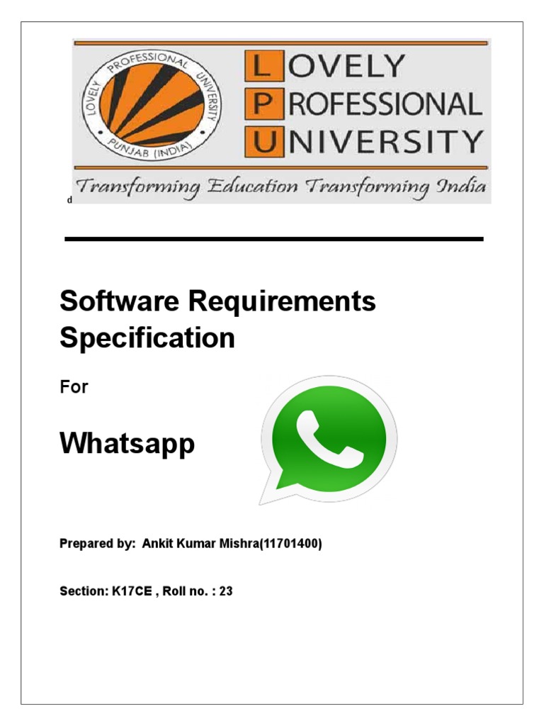 Whatsapp Final | PDF | Databases | Android (Operating System)