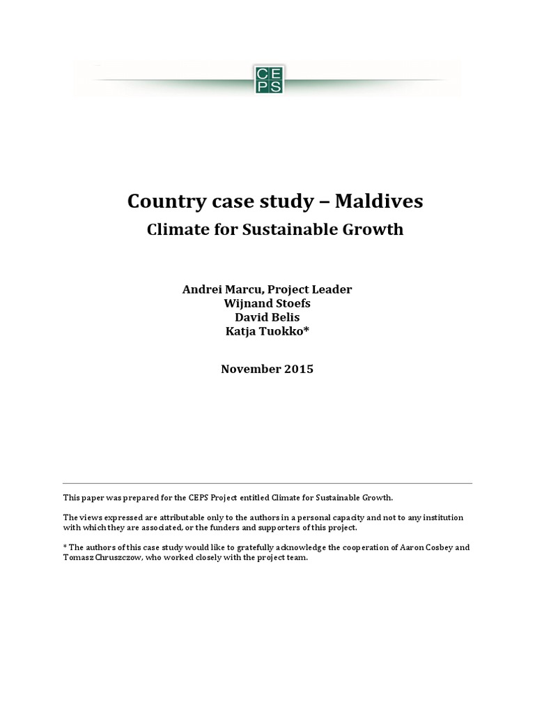 Case Study | PDF | Climate Change Mitigation | Subsidy