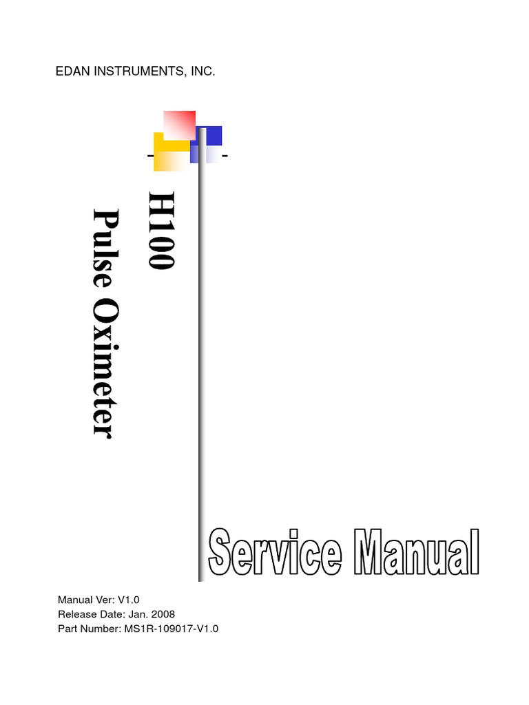 h100b Manual de Servicio | PDF | Hemoglobin | Electromagnetic Interference