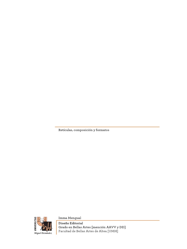 Retículas Composición Formatos | PDF | Diseño gráfico | Diseño de página