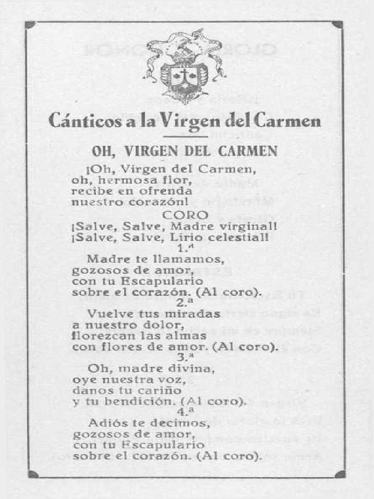 Cantos Del Carmelo | PDF | Religión y creencia